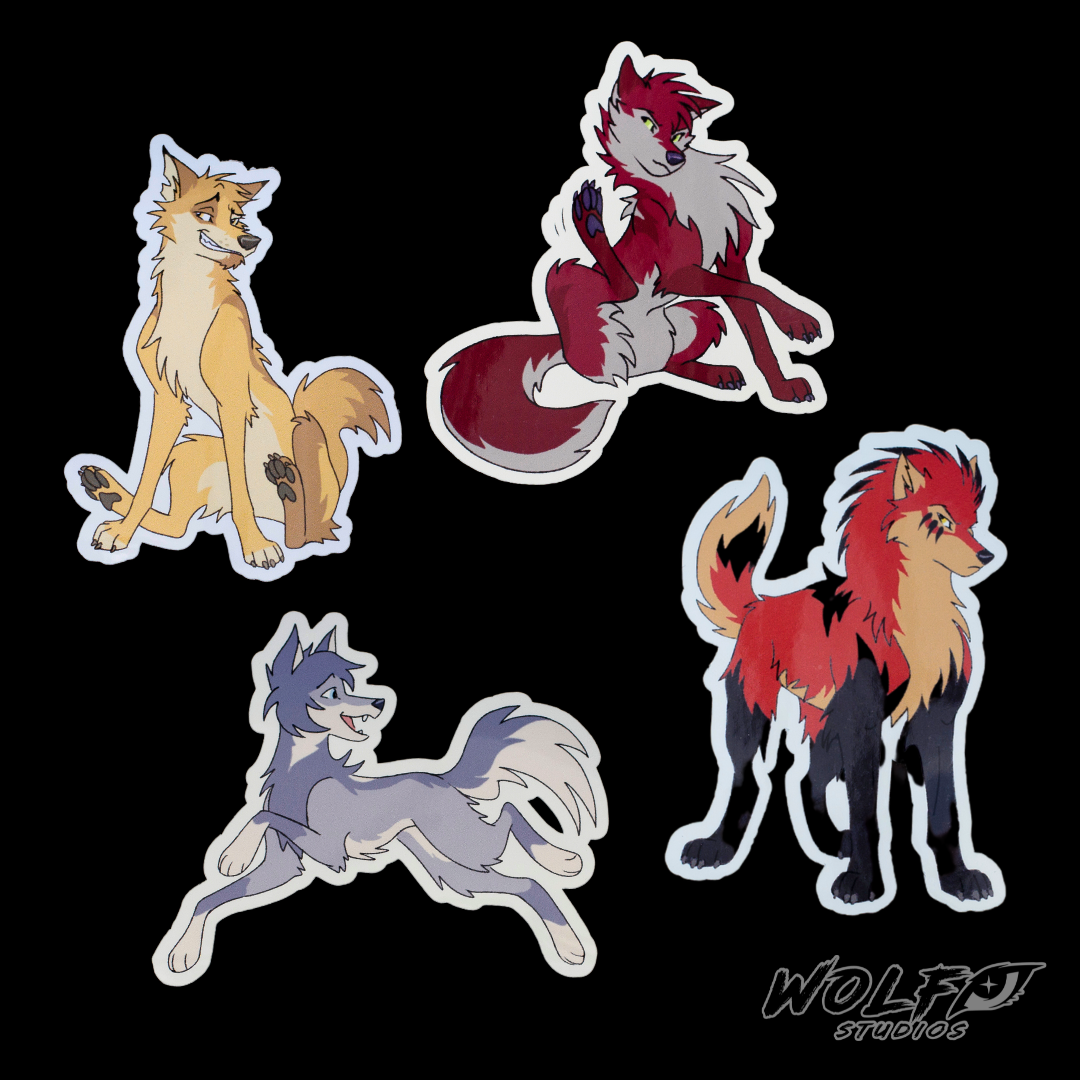 How To Draw Bba Wolves